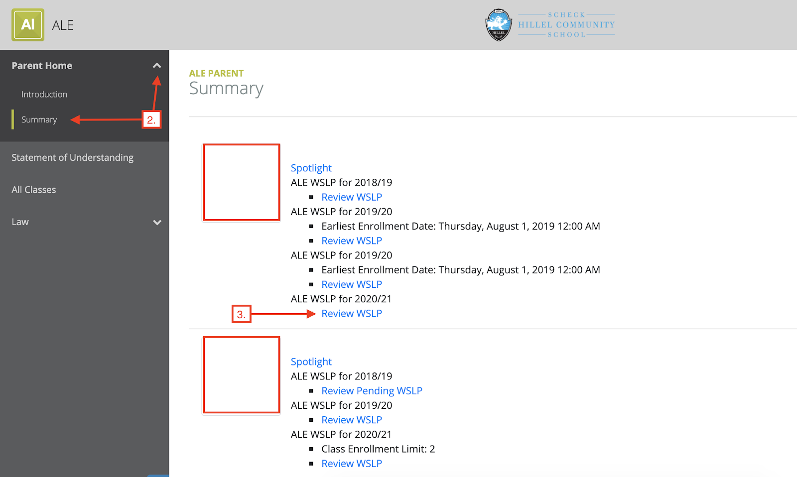 ALE Application: Using the Waitlist Feature – School Data Solutions