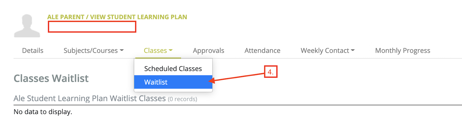 ALE Application: Using the Waitlist Feature – School Data Solutions