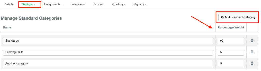 Creating a Gradebook - Settings Tab – School Data Solutions