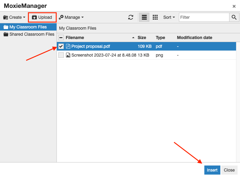 How to Add Files to MoxieManager – School Data Solutions