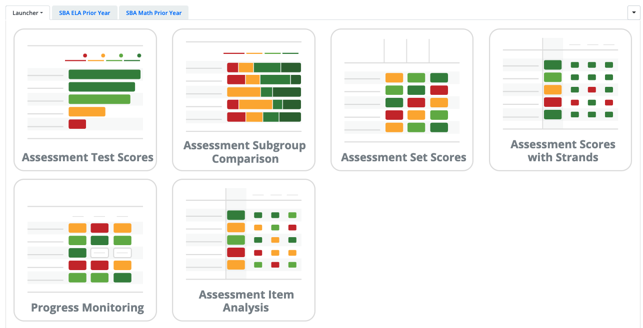 📝 Using Assessments Launch View V2 – School Data Solutions
