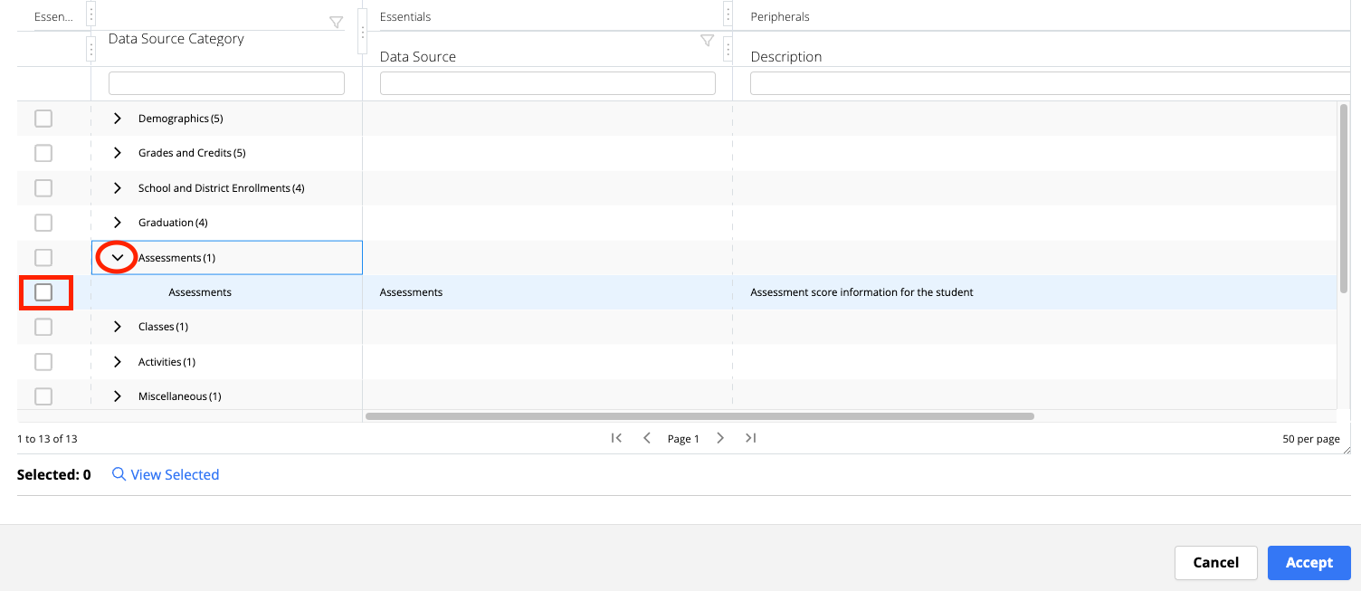 📉 Student Data Grid Guide (Connect) – School Data Solutions