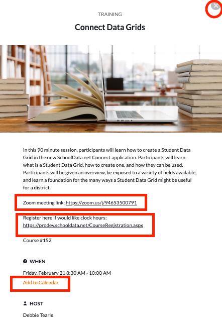 ️ Registering for SchoolData.net Professional Development Sessions – School Data Solutions