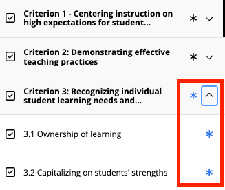 📝 EVALUATOR: Comprehensive vs. Focus Criteria: Marking/Displaying Focus Criteria (Connect ...