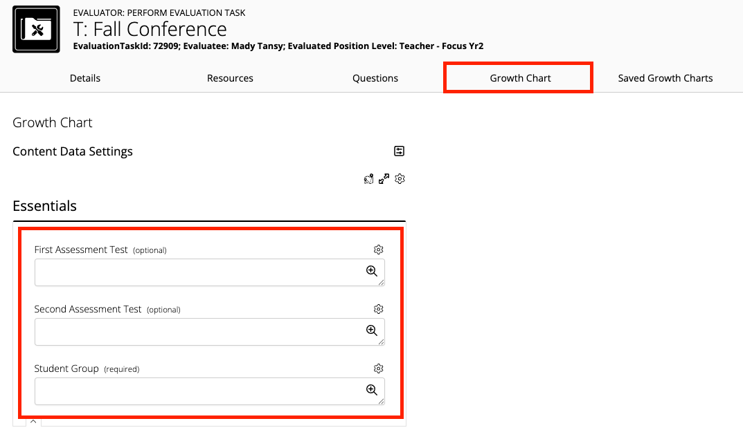️ EVALUATEE: Adding Evidence (Connect) – School Data Solutions